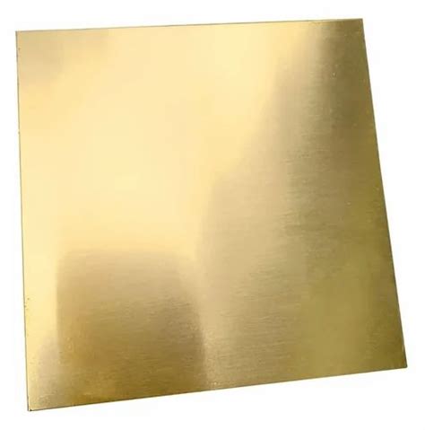 Soft Brass Sheet At ₹ 780kg Leaded Brass Sheet In Bengaluru Id