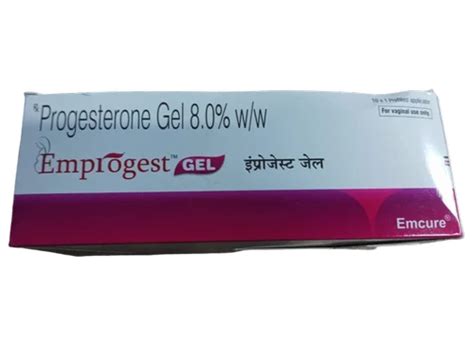 Emprogest Progesteron Gel At ₹ 120piece Vaginal Moisturizing Gel In