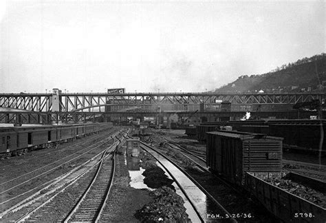 Pandlerr Rail Yard On March 26 1936 Pittsburgh Local History Golden