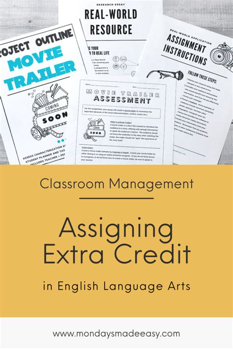 Extra Credit Assignment Ideas That Support Student Learning