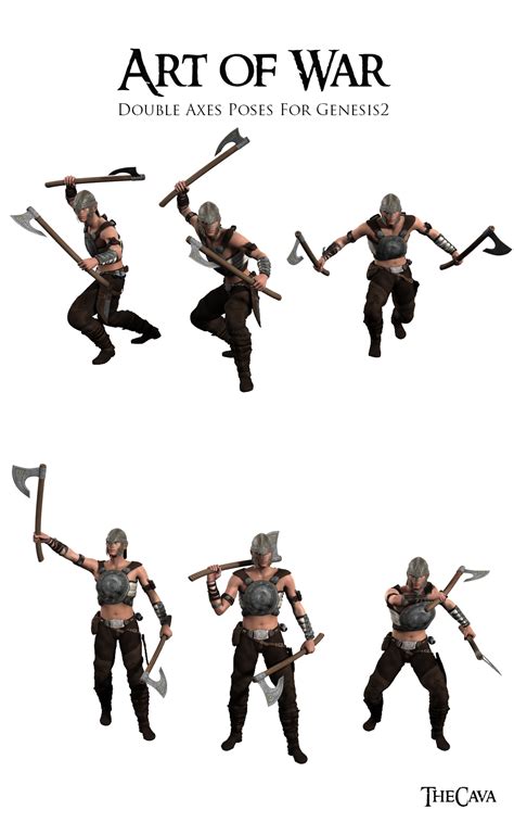 Battle Axe Pose Reference