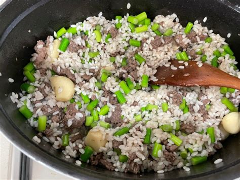 토마토 소고기 솥밥 만들기 스타우브 솥밥 만드는 법