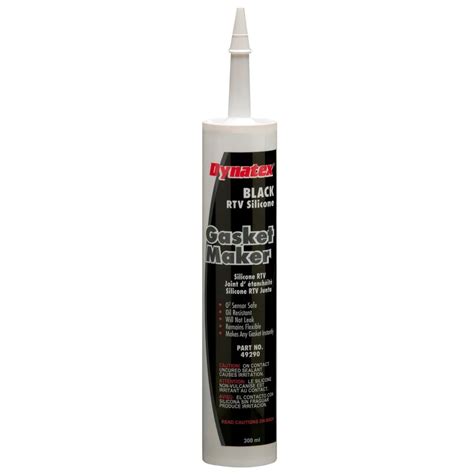 Dynatex Rtv Silicone Sealant Black Paste 11 Oz Cartridge