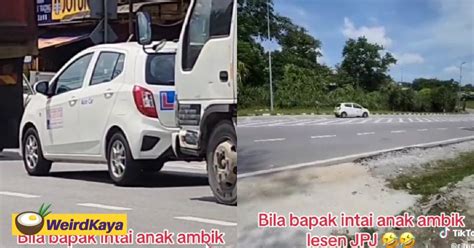 Adorable Clip Shows Msian Dad Cheering Daughter On During Her Driving