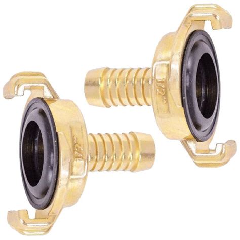 Hydrosure Brass Claw Lock Hose Tail 1213mm Pack Of 2 Water