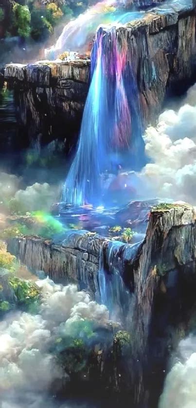 Fantasy Waterfalls Wallpaper Free Download