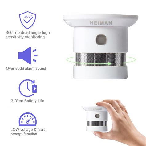 Smart Home Fire Alarm Smoke Detector Fire Protecti Grandado