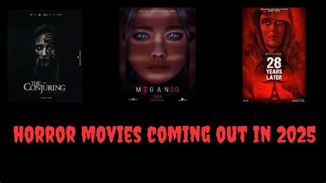 Horror Movies Coming Out In 2025 Youtube