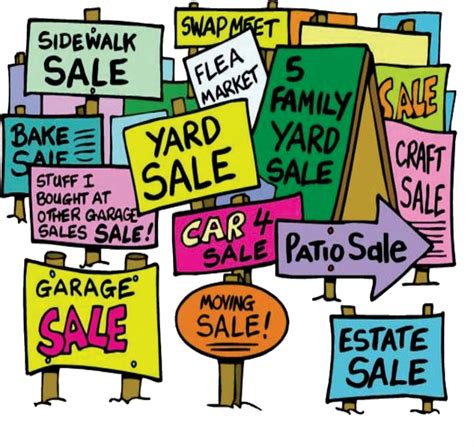 Download My Great Estate Sale Yard Garage Sales Clipartkey