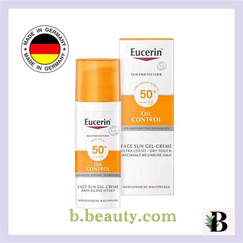 Eucerin Oil Control Dry Touch Oily Acne Prone Skin Spf50 50ml