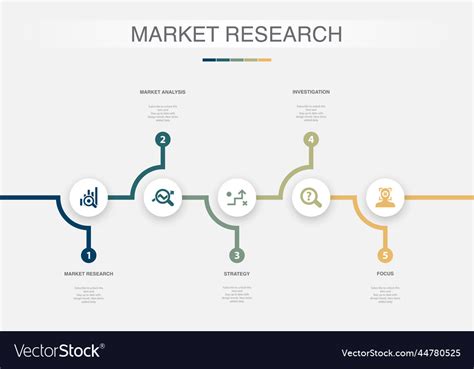 Market Research Analysis Strategy Royalty Free Vector Image