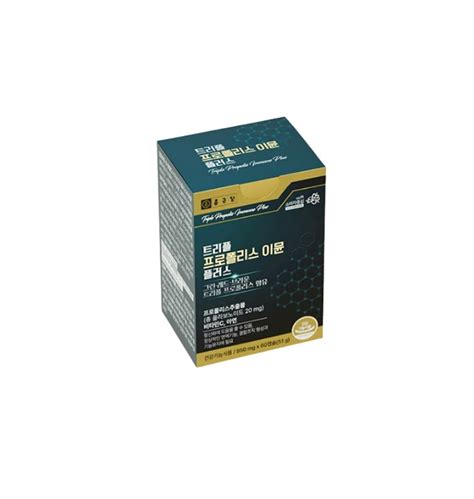 종근당 트리플 프로폴리스 아연c 이뮨 이문 샷 1개 면역력 높이는 플로폴리스 그린 레드 브라운 티몬