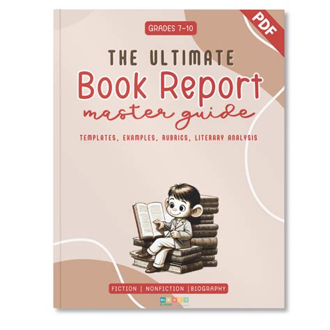 The Ultimate Book Report Template Pdf And Master Guide