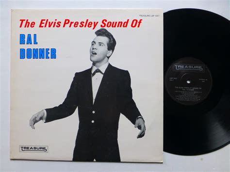 Ral Donner The Elvis Presley Sound Of Lp Rockabilly Reissue Lc103 Ebay