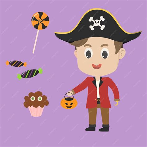 Premium Vector Chibi Pirates