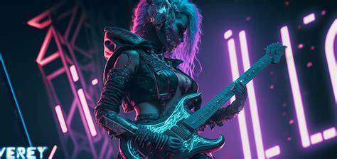 Cyberpunk Rockerz Ultra Wide 4k By Dreki Fylgja On Deviantart