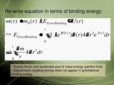 Ppt Non Localizability Of Electric Coupling And Gravitational Binding Of Charged Objects