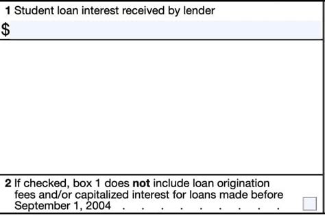 Irs Form 1098 E Instructions Student Loan Interest Statement