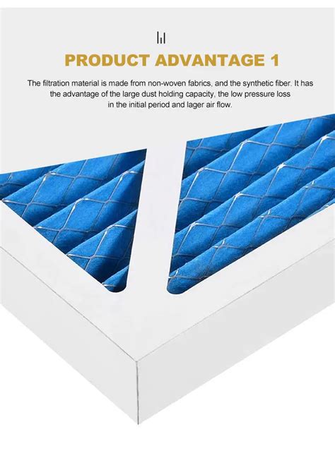 Customized 16x25x1 Merv 11 Pleated Air Filter Ac Furnace Hvac Air