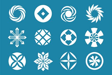 Dynamic Logo Symbol Set 49225817 Vector Art At Vecteezy