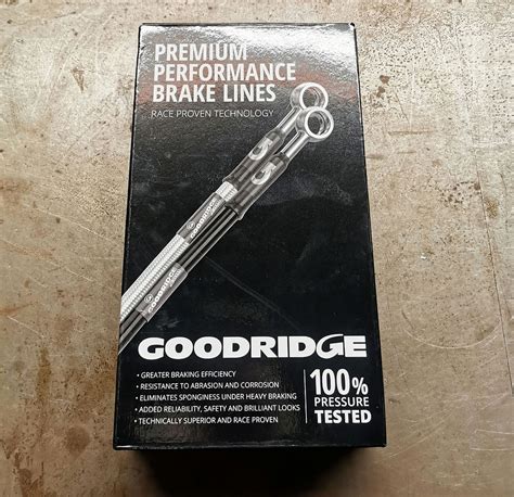 Goodridge Performance Brake Lines With Stainless Steel Fittings Honda