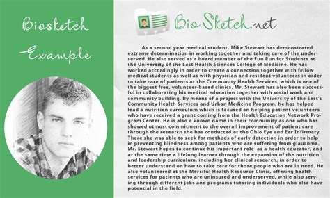 Biosketch Sample By Johnfarry12 On Deviantart