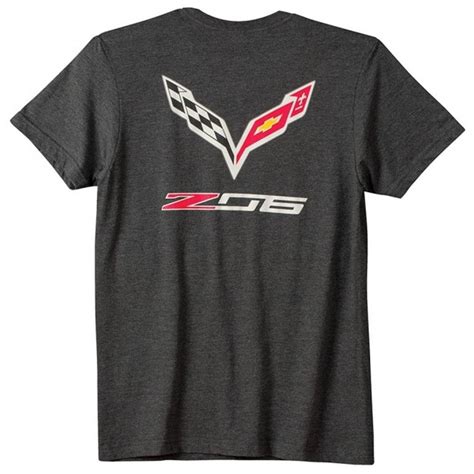 C7 Corvette Z06 T Shirt Heather Dark Gray On Sale Corvette Forum