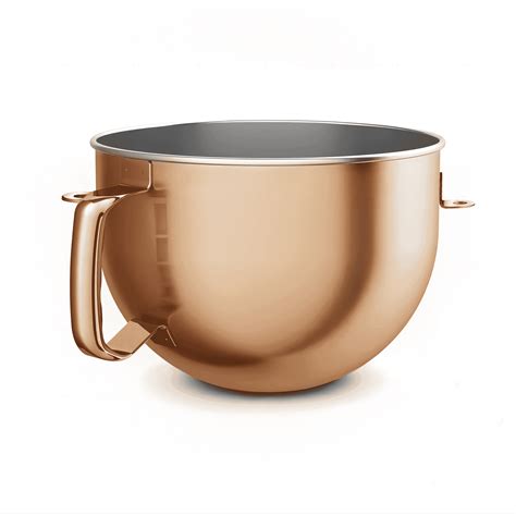 Wiselet Copper Color Stainless Steel 6 Quart Mixing Bowl For Kitchen