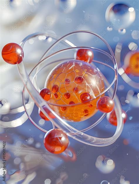 Electron Diagram Illustrating Halogen Atom Orbital Structure And