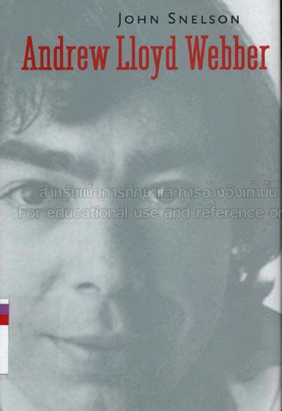 Andrew Lloyd Webber Tcdc Resource Center