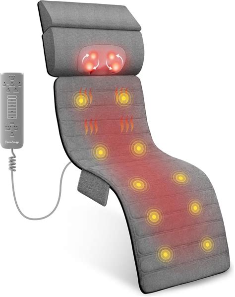 Therazzagge Full Body Massage Mat Detachable Neck Massager