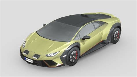 Lamborghini Huracan 3d Models Sketchfab