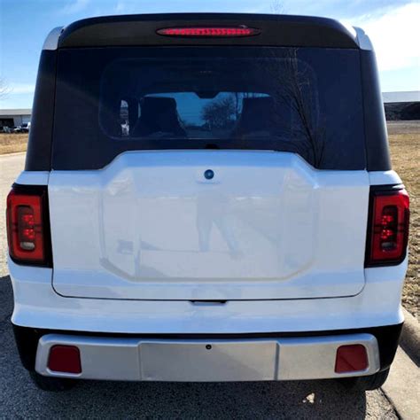 Electric 4 Door Coco Trooper 60v Electric Golf Cart Lsv With Rear Trun Saferwholesale