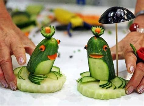 Fun With Veggies Fruit And Vegetable Carving Vegetable Carving Food
