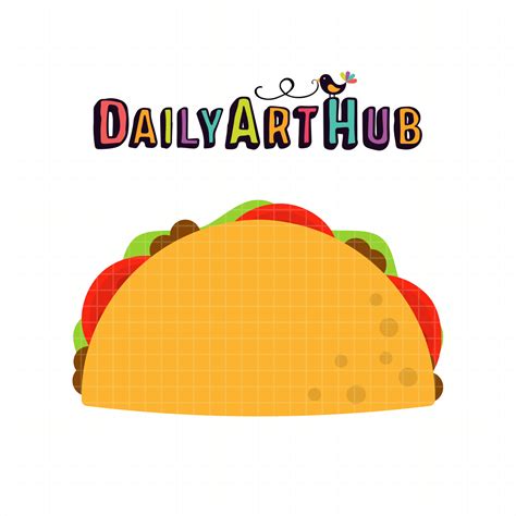 Taco Clip Art Daily Art Hub Graphics Alphabets And Svg