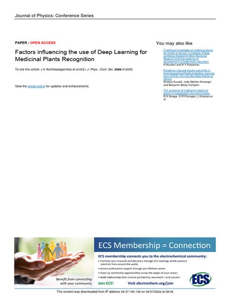 Anchitha Pdf Artificial Neural Network Applied Mathematics