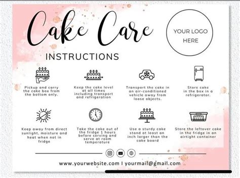 Cake Cutting Guides Template Printable Round Square Sheet Wedding Cake Cutting Instructions