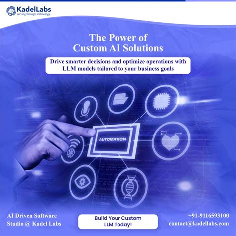 Kadellabs Aiforbusiness Customllm Datadriven Businessinnovation