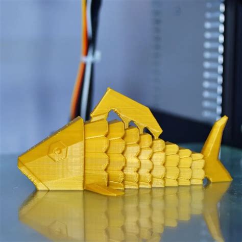 3d Printing Articulated Fish Print In Place • Made With Ender 3・cults 3d Printing Articulated Fish Print In Place • Made With Ender 3・cults
