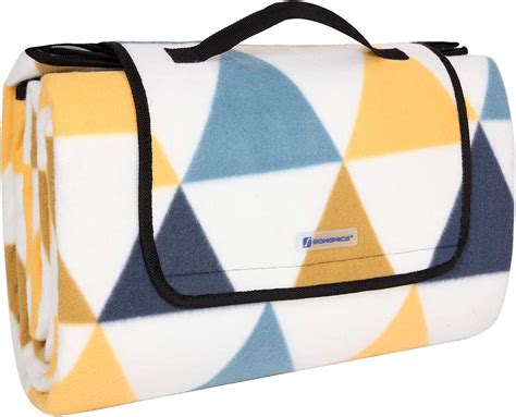 Songmics Coperta Picnic 300 X 200 Cm Telo Da Campeggio Parco