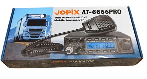 Jopix At 6666 Pro Export Radiotelefon Amfmssb 80w 9900 Sklep