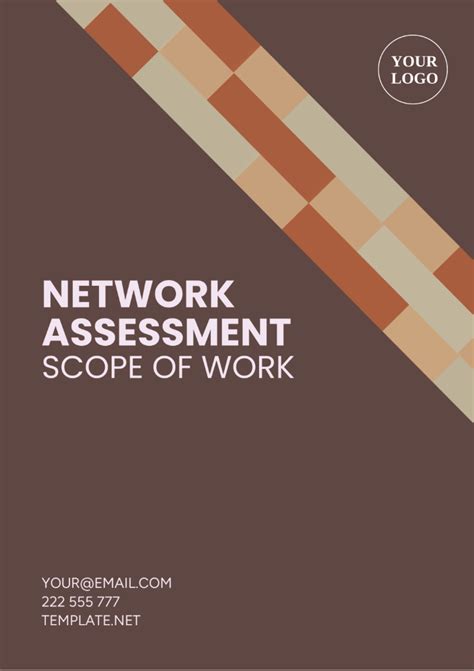 Free Network Assessment Scope Of Work Template To Edit Online