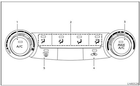 Nissan Frontier Heater And Air Conditioner Manual Monitor