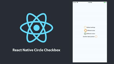 Circle Checkbox Component For React Native