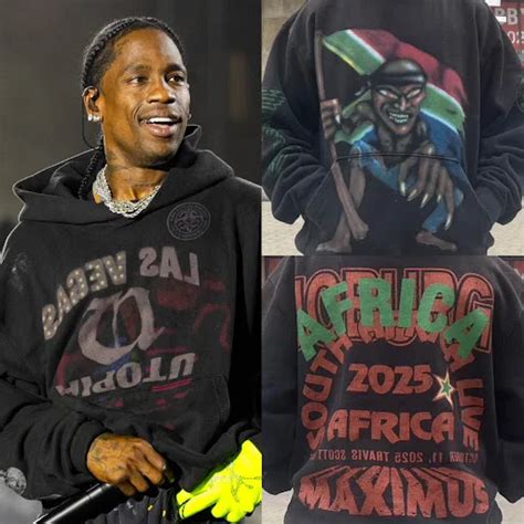 Travis Scotts Exclusive South Africa Merch Drop That Took The Cactus