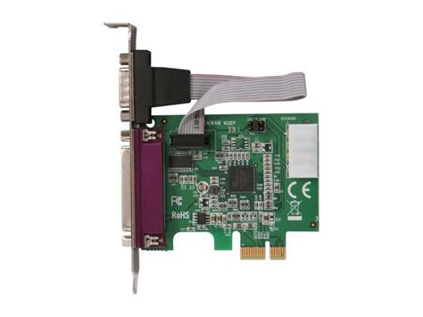 StarTech Com S P Native PCI Express Parallel Serial Combo Card With UART Model PEX S P
