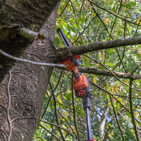 6 Cordless Mini Chainsaw 20v Brushless Motor 14 5 M S Chain Speed Forest Master