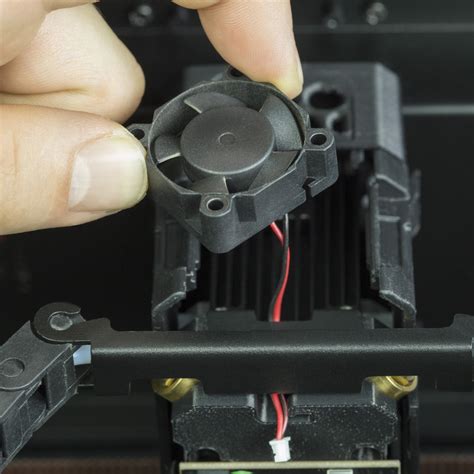 Extruder Upper Fan Replacement In Inventure 3d Printer Zortrax