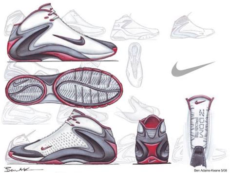 Footwear Sketches By Ben Adams Keane At Shoes