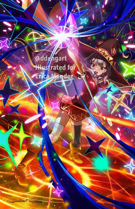 Daniel Deng 邓奕铭 On Twitter Explosion Megumin Commission For Her